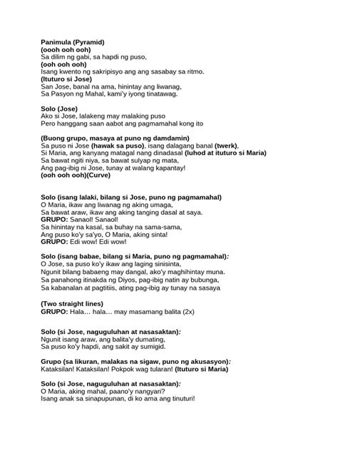 Speech Choir With Choreo Pdf