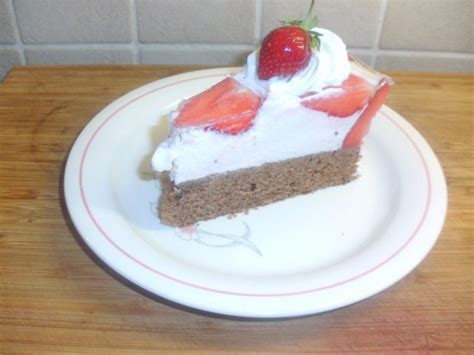 Schokoboden Für Torte Rezept Schoko Bananen Torte Mit Sahne Und