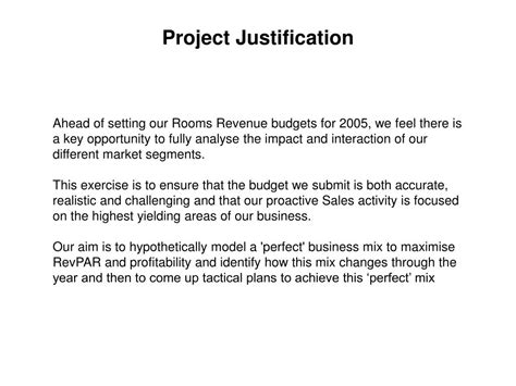 Ppt Project Justification Powerpoint Presentation Free Download Id