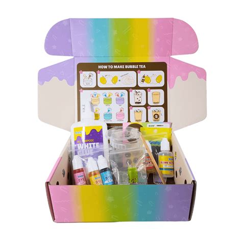 Bubble Tea Diy Slime Kit