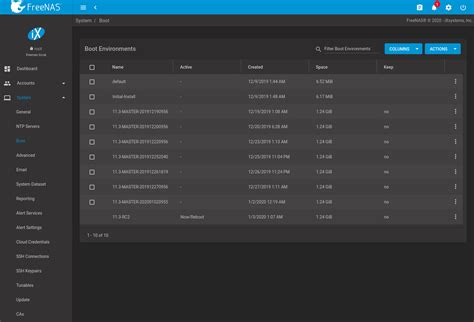 7 system — freenas®11 3 release user guide table of contents