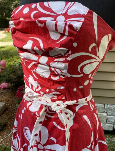 Ruby Rox 2000s Red White Polka Dot Pinup Dress Forma… Gem