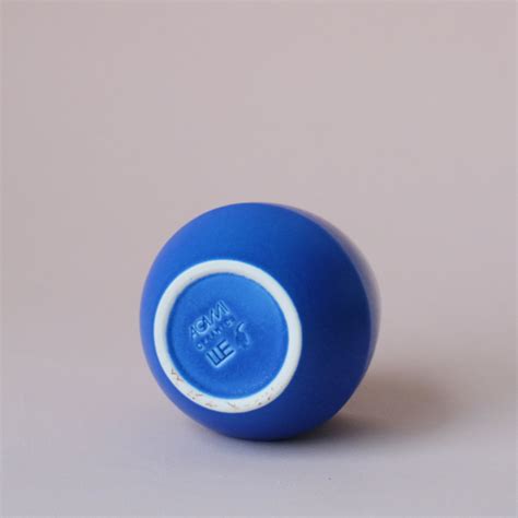 Бокал Синий сатин 270 мл — Agami Ceramics