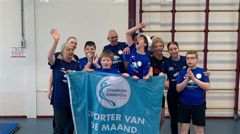 Jurre Bos Is Sporter Van De Maand Bij Special Sporten Gymsport Enkhuizen Al Het Nieuws Uit