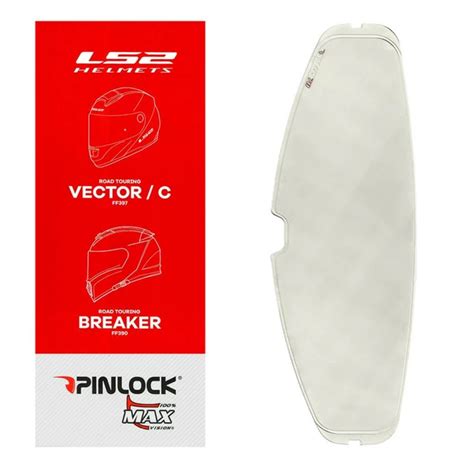 Pinlock® Insert 100% MaxVision™ 70 for LS2 FF397/390/353/320/800 ...