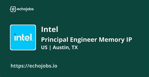 Intel Is Hiring Principal Engineer Memory Ip Ifs Usd 180k 288k