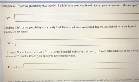 Solved The National Center For Health Statistics Nchs