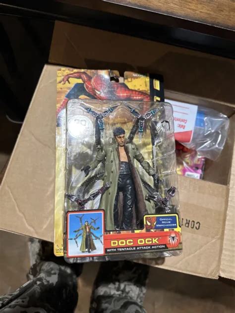 Toy Biz 2004 Spider Man 2 Doc Ock Mit Tentacle Attack Action Neu