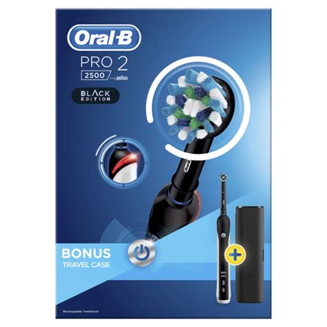 survival-32. Oral B PRO2 2500 BLACK Edition CrossAction(Li ION)