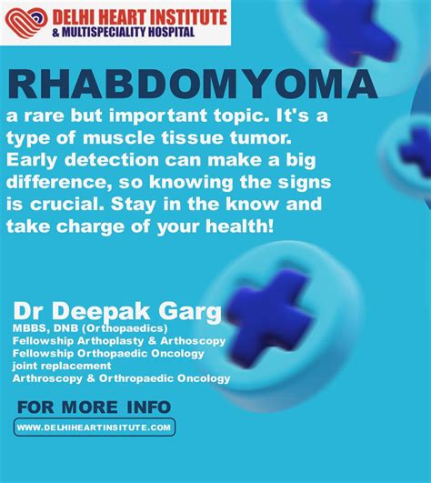 Dr Deepak Garg On Rhabdomyoma Dr Deepak Garg Posted On The Topic