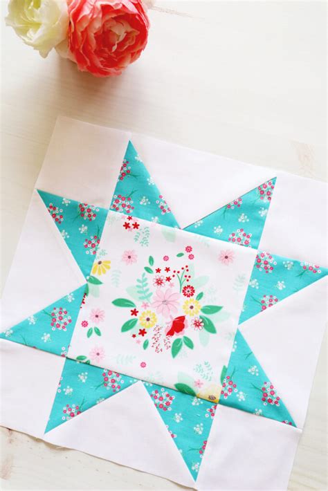 Easy Sawtooth Star Quilt Block RBD Block Challenge