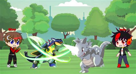 Pokemon Adventures Armaldo Vs Rhydon By 14oliverhedgehog On Deviantart