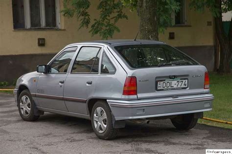Daewoo Racer Car Generations