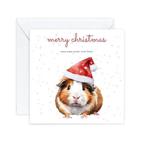 Guinea Pig Christmas Etsy