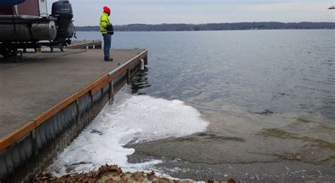 Why Pfas Enriched Foam Is Forming On Some Of The Cleanest Lakes In The