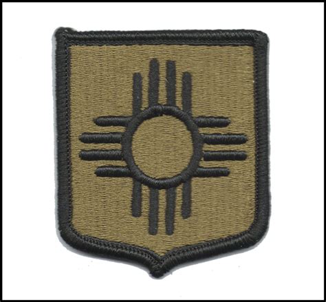 Patch New Mexico National Guard Ocp With Hook Fastener