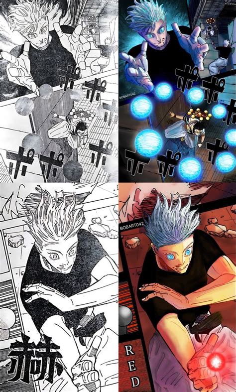 Gojo Satoru Vs Sukuna Ao Aka Em 2023 Personagens De Anime