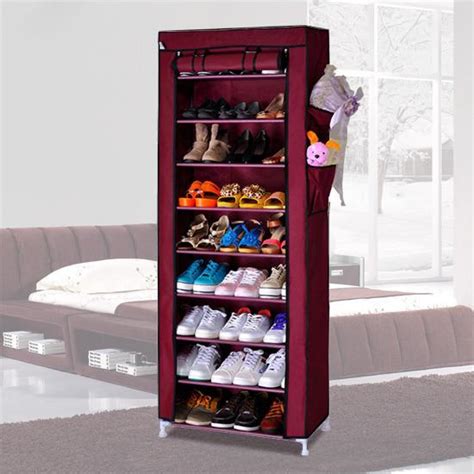 ᐉ Стеллаж для хранения обуви Combination Shoe Frame 60X30X160 на 9 ...