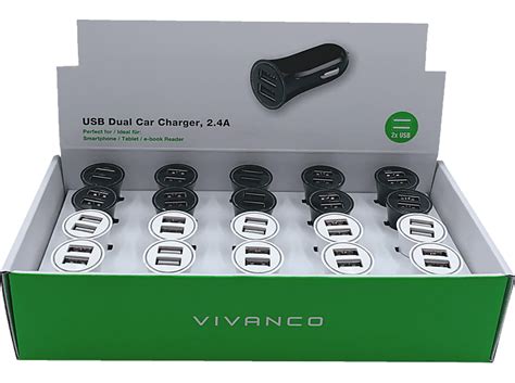 Vivanco Universal Usb Dual Kfz Ladeger T Universal Volt Watt