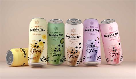 Vietnam Products High Quality 490ml Banana Bubble Tea