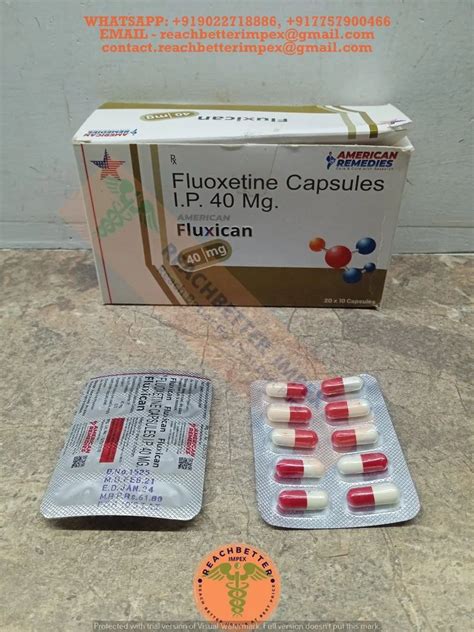 Fluoxetine Capsule Fluoxetine Hydrochloride Capsule Latest Price Manufacturers And Suppliers
