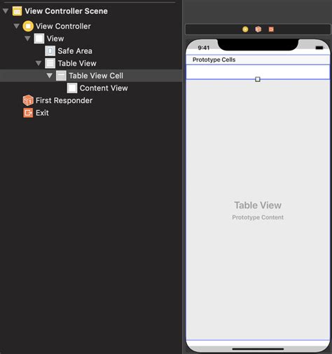 Ios Uitableview 기초2