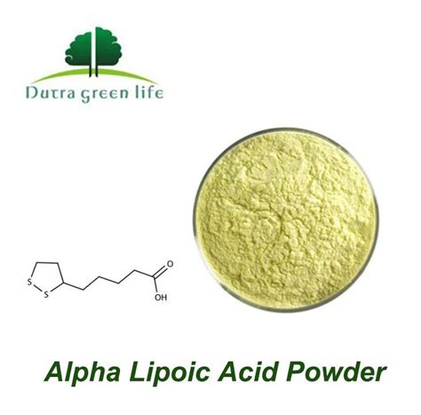 China Organic Alpha Lipoic Acid Powder Manufacturers Factory