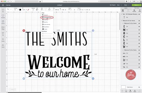 Cricut Design Space Tutorial How To Curve Text So Fontsy
