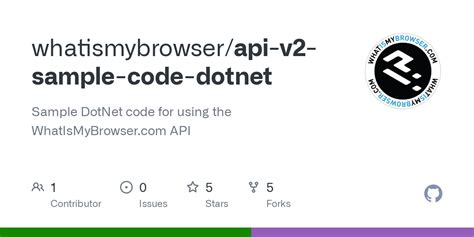 GitHub Whatismybrowser Api V2 Sample Code Dotnet Sample DotNet Code For Using The