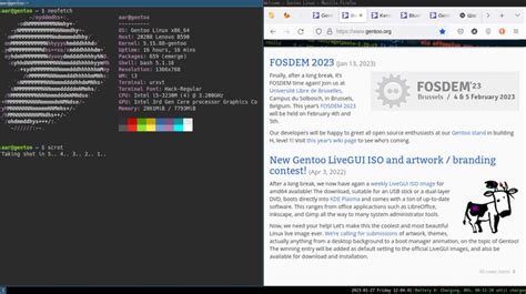 This Is My Second Laptop I Installed Gentoo Linux Rgentoo
