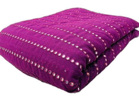 Purple Georgette Sequence Work Fabric For Clothing At Rs 250 Meter In