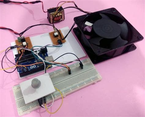 ac fan speed control using arduino and triac Вентилятор Инверторы