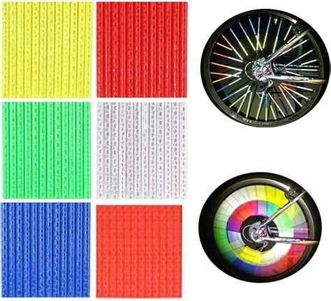 Bike Rim Reflector Bicycle Spoke Sticks Protection Spoke Wraps Bicycle Wheel Spoke Reflector Mtb