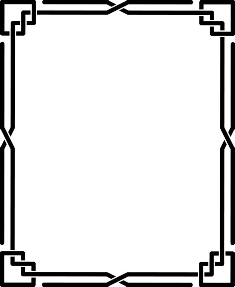 Elegant Geometric Frame 10683227 Vector Art At Vecteezy