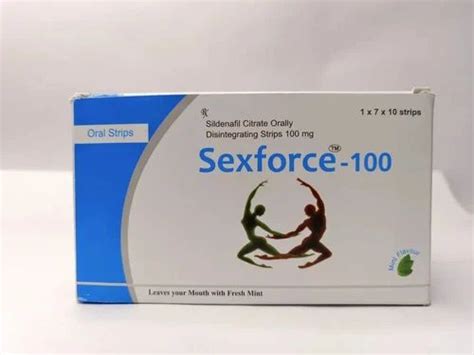 Sildenafil Citrate Oral Disintegrating Stripe 100 Mg At ₹ 400 Pack