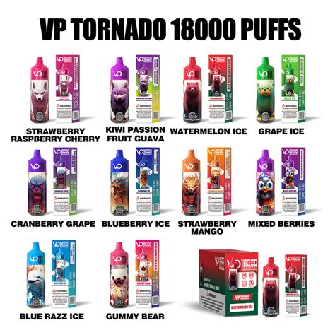 Vapanda Tornado Randm 18000 18K Authentic Randm Vapanda Tornado