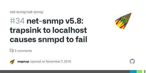 Net Snmp V5 8 Trapsink To Localhost Causes Snmpd To Fail Issue 34