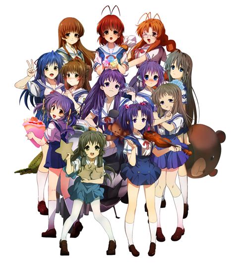 Furukawa Nagisa Fujibayashi Kyou Ibuki Fuuko Sakagami Tomoyo