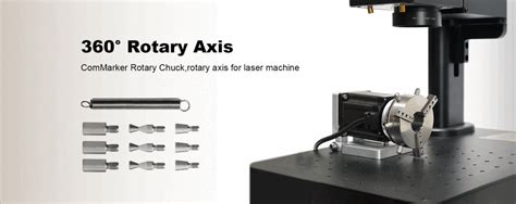 chuck rotary axis for laser marking machine commarker