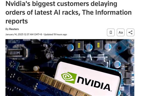 3d封装发热、互联再次失控，英伟达又要延迟发货b200 路透社发文称，据《information》周一报道，第一批搭载 Blackwell