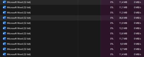 Opening Word Creates Multiple Instances Even After Closing The Program Microsoft Spiceworks