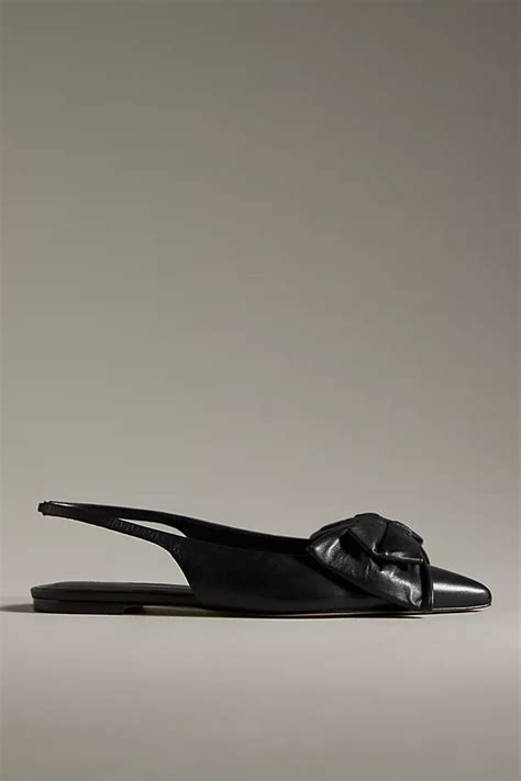 Maeve Bow Slingback Flats Anthropologie