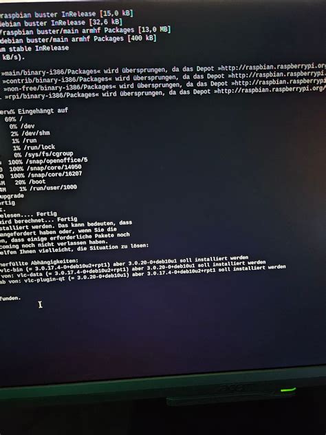 Update Problem Allgemeines Deutsches Raspberry Pi Forum