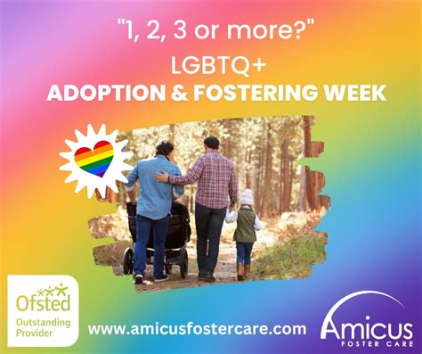 Lgbtq Adoption And Fostering Week 2023 Amicus Fostercare