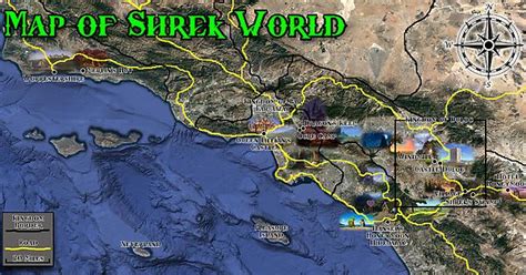 Accurately Scaled Map Of The World Of Shrek Album On Imgur