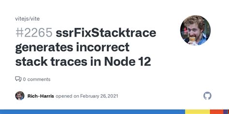 Ssrfixstacktrace Generates Incorrect Stack Traces In Node 12 · Issue