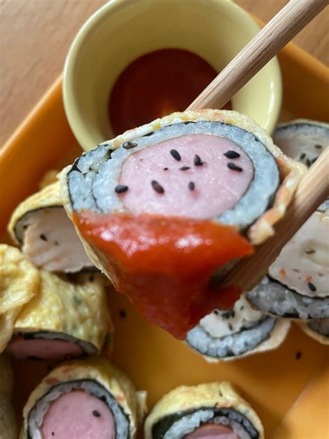 소세지김밥 어묵김밥 간단한 계란말이 김밥 도시락 싸기 네이버 블로그