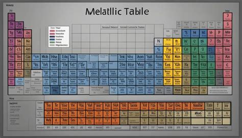 shine on periodic trends and metallic characters