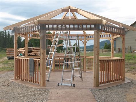 Wood Gazebo Kits Pergola Gazebo Ideas
