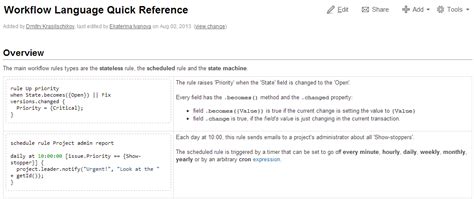 Feel The Power Of The Workflows The YouTrack Blog